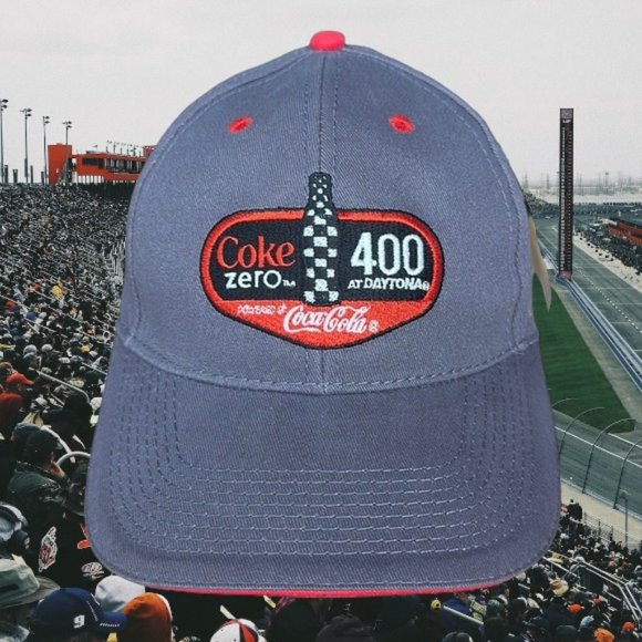 Nascar | Accessories | 21 Nascar Coke Zero Coca Cola 400 At Daytona International Speedway Cap ...
